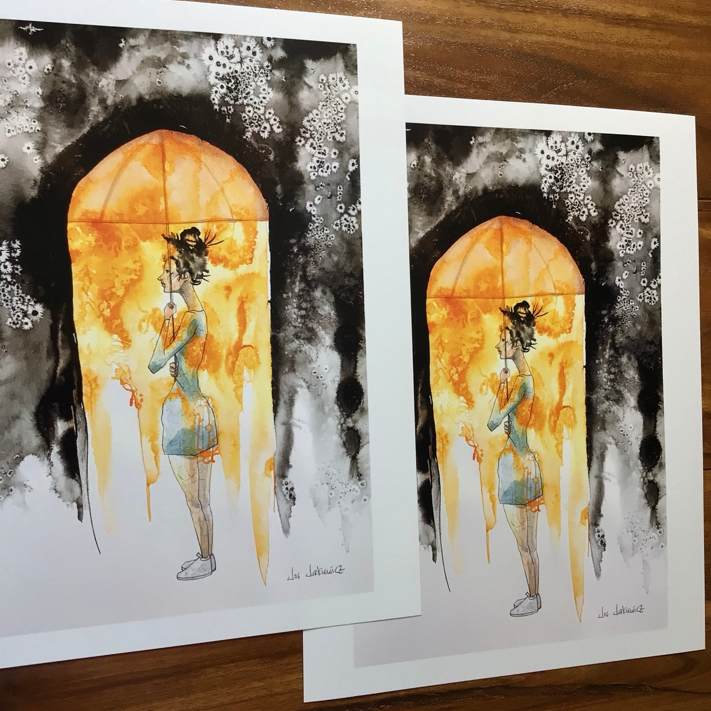 Jellyfish Rain (Print) – joejurkiewicz